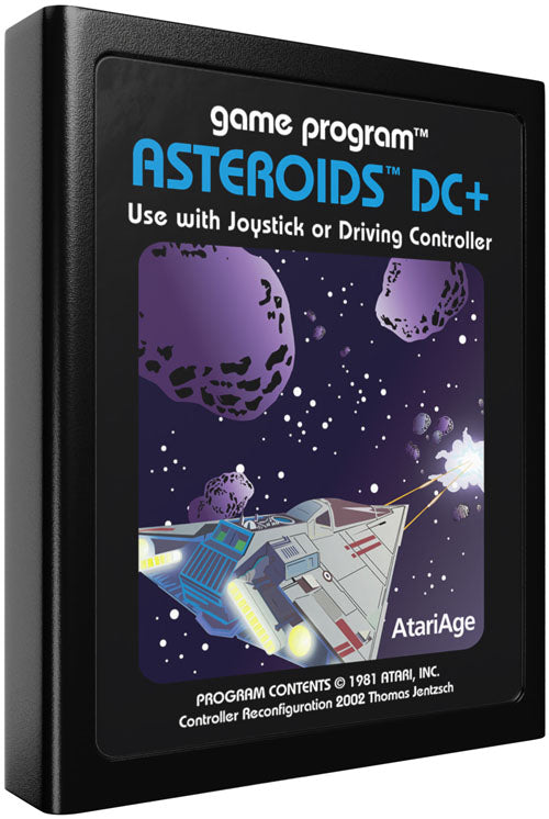 Asteroids DC+ - Atari 2600 – AtariAge Store