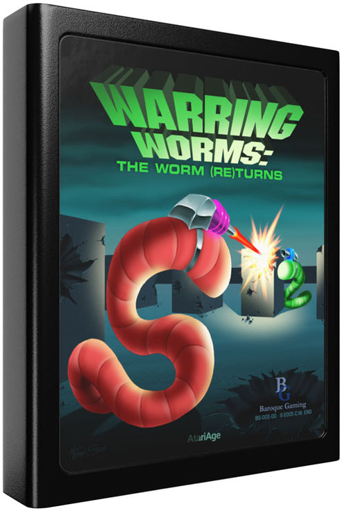 Warring Worms: The Worm (Re)Turns - Atari 2600 – AtariAge Store