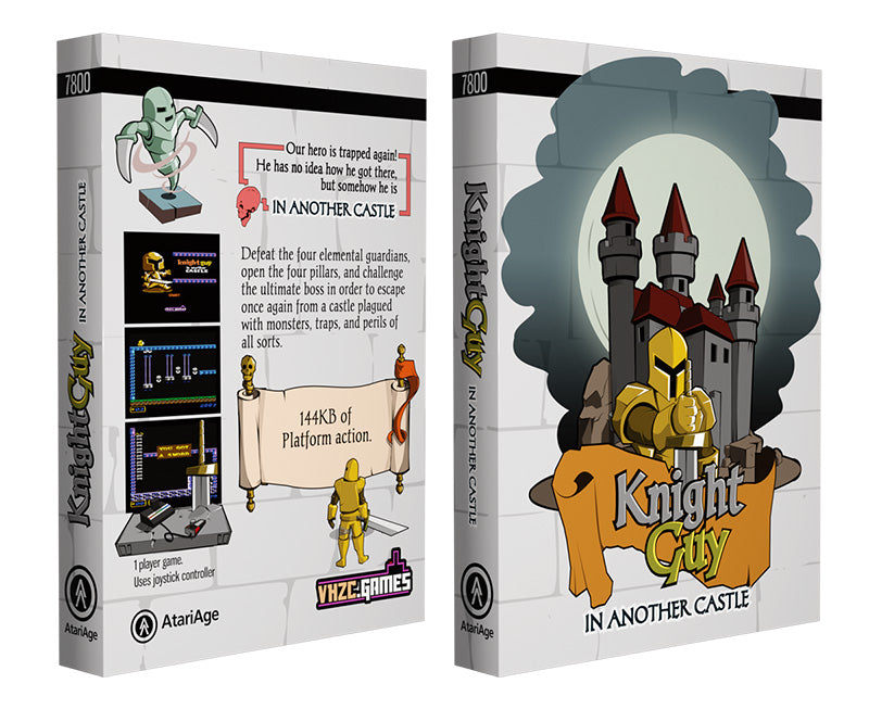Knight Guy in Another Castle - Atari 7800 – AtariAge Store