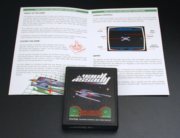 Vault Assault - Atari 2600 – AtariAge Store