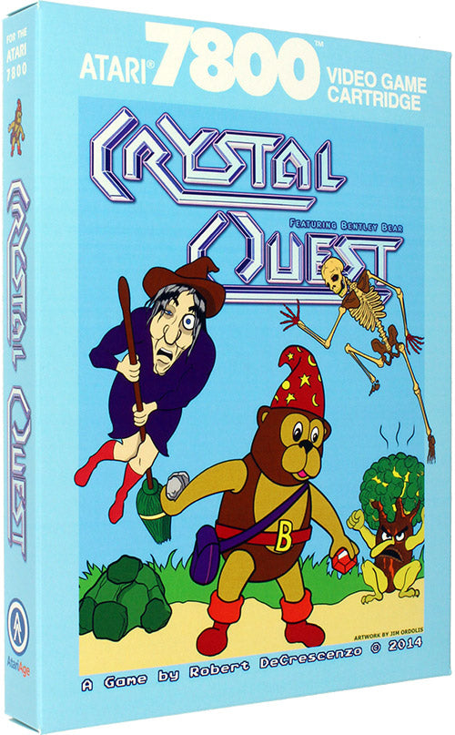 Bentley Bear's Crystal Quest (HOKEY Audio Included) - Atari 7800 – AtariAge Store