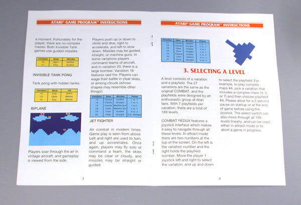 Combat Redux - Atari 2600 – AtariAge Store