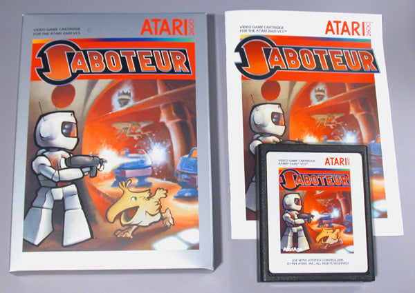 Saboteur - Atari 2600 – AtariAge Store